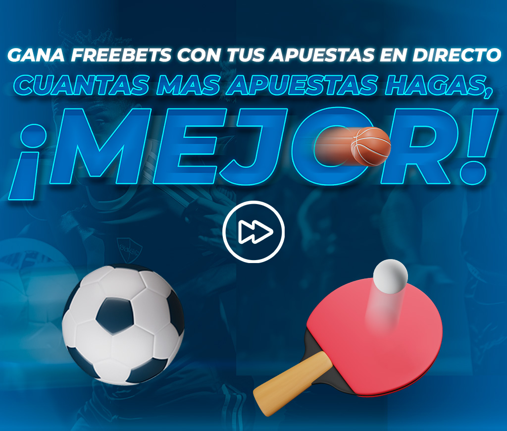 Freebet con Apuestas en Vivo